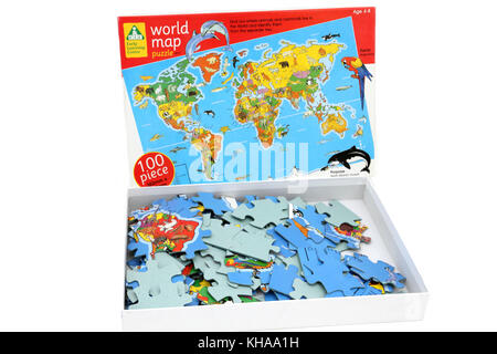 Early Learning Centre World Map Jigsaw Puzzle Stock Photo - Alamy
