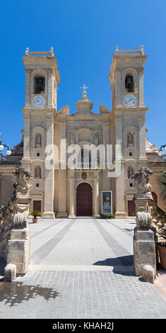 Island Malta, Zebbug, parish church piece Philip, visitor, Maltese ...