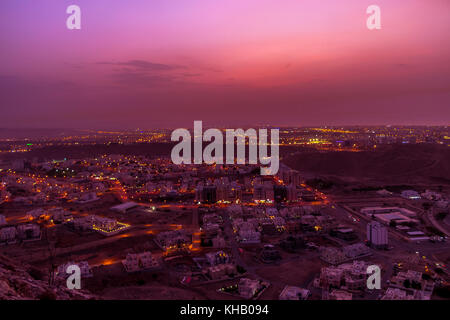 Light trails, Muscat, Oman Stock Photo - Alamy