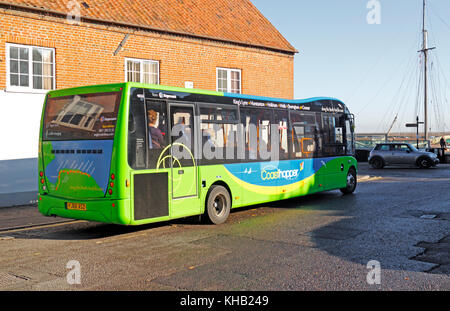 Coasthopper Coast Hopper Bus Service, North Norfolk England UK Stock ...