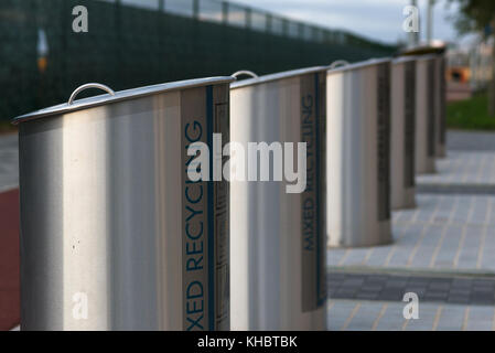 The new underground bins in Eddington,Cambridge on Sept 13th. Wheelie ...