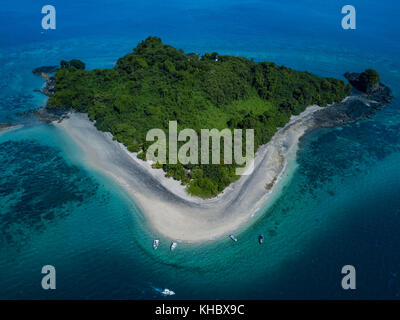 Aerial view of Nosy Tanikely, Madagascar Stock Photo - Alamy