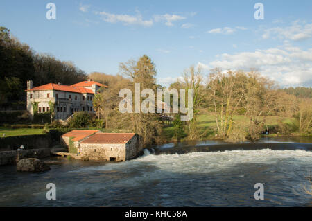 A long exposure shot of a waterfall in a suburban area near Wahroonga ...