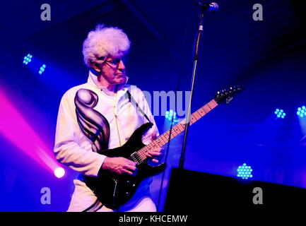 Roger Steen with The Tubes performing at the Engine Rooms Southampton ...