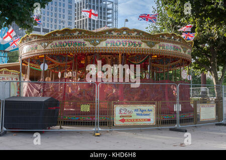 Carousel, Southbank, London, England, United Kingdom, Europe Stock ...