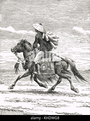 VICTORIAN POSTMAN Stock Photo - Alamy