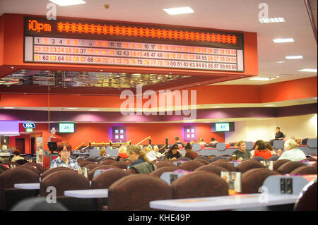 Interior image of a Mecca Bingo Stock Photo - Alamy