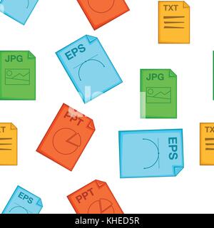 Document types pattern, cartoon style Stock Vector Image & Art - Alamy