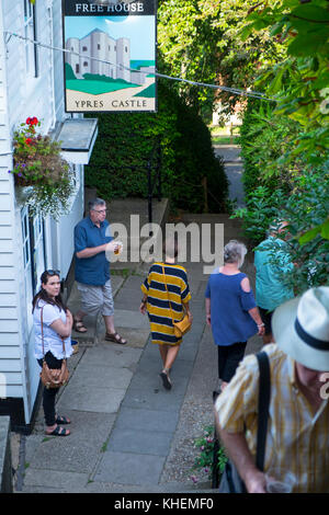 Ypres Castle pub, free house. Rye, East Sussex Stock Photo - Alamy