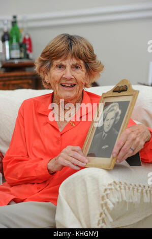 FILE: Gloucestershire, England, 17th Nov 2107. 'ATA girl' Joy Lofthouse ...