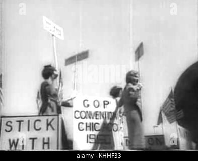 1960 RNC parade on Michigan Avenue 6 Stock Photo - Alamy