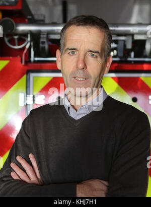 Firefighter Dave Flanagan, who was caught up in the King's Cross fire ...