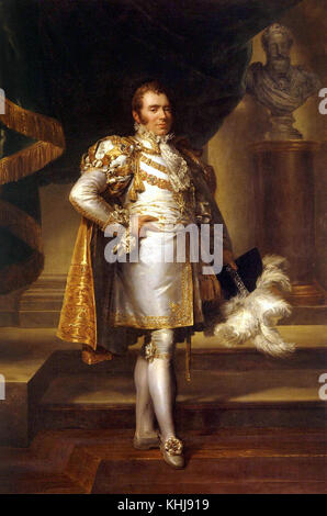 Portrait of Charles Ferdinand, Duke of Berry (1778-1820). 19th century ...