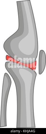 Total knee replacement surgery icon, cartoon style Stock Vector Image ...