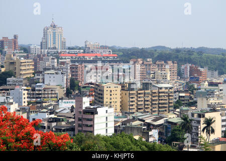 Changhua, Taiwan - Changhua City view from Mt. Bagua Great Buddha ...