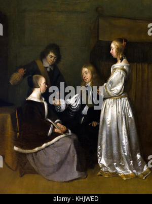 Gerard ter Borch (1617-1681), Self Portrait painting of the Dutch ...