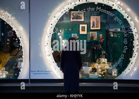 Nespresso 2017 festive Christmas window display on Regent Street ...