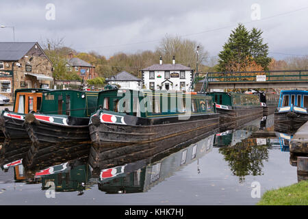 Trevor Canal Basin Llangollen North Wales Stock Photo - Alamy