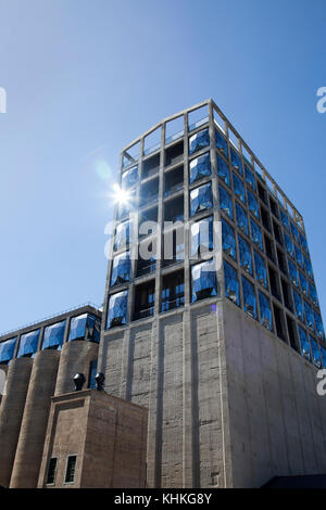 moca museum of contemporary art glass buidling architecture front ...