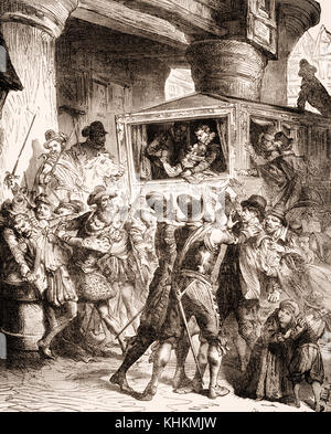 Assassination of Henry IV of France by François Ravaillac - from ...