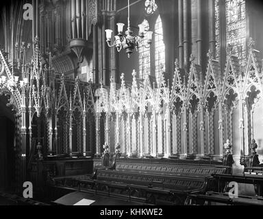 Westminster Abbey choir stalls part of historical interior of ...