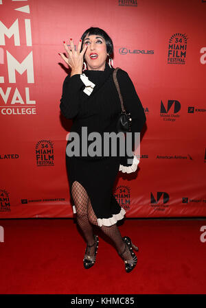 MIAMI, FL - MARCH 8: Miami Film Festival Director Jaie Laplante and ...