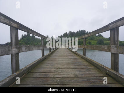 Bridge - Friendly Cove, BC Stock Photo - Alamy