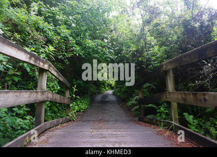 Bridge - Friendly Cove, BC Stock Photo - Alamy