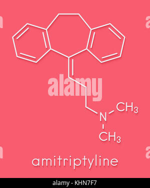 Amitryptiline tricyclic antidepressant Stock Photo - Alamy