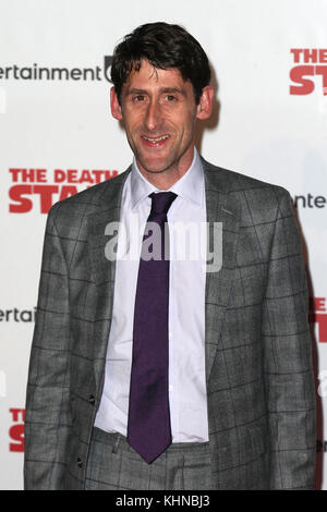 Daniel Tuite attending the UK premiere of The Death of Stalin, held at ...