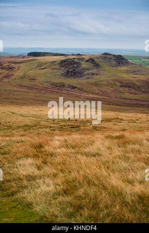 Bedd Arthur Arthur's Grave stone circle Preseli Hills Pembrokeshire ...