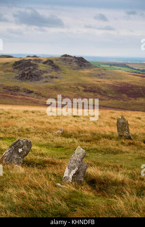 Megalithic landscapes in the UK: Bedd Arthur - in the shadow of Carn ...