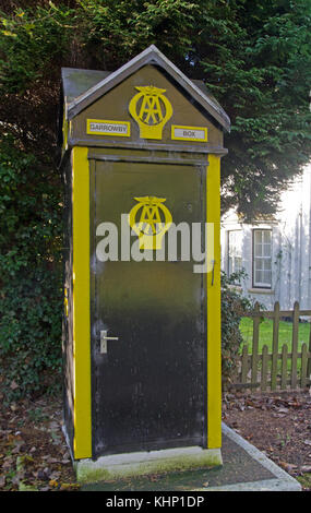 AA phone box Stock Photo - Alamy