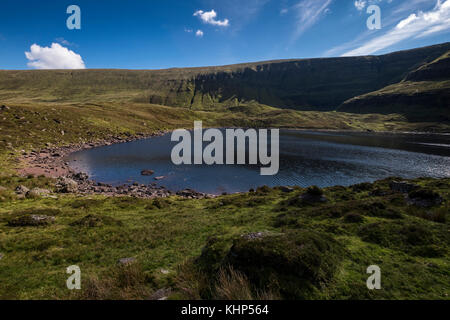Lake Muskry a corrie lake formed by glacial erosion in the Glen of ...