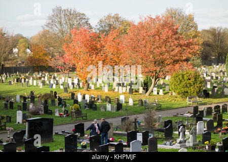 Chiswick New Cemetery, Staveley Road, Chiswick, London, UK Stock Photo ...