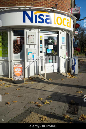 A Nisa Local store in Chiswick, South West London, UK Stock Photo - Alamy