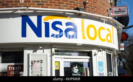 A Nisa Local store in Chiswick, South West London, UK Stock Photo - Alamy