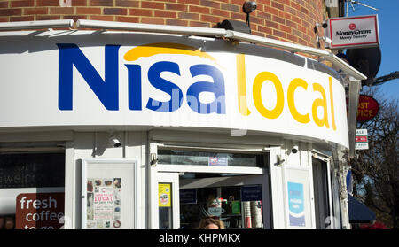 A Nisa Local store in Chiswick, South West London, UK Stock Photo - Alamy