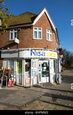 A Nisa Local store in Chiswick, South West London, UK Stock Photo - Alamy