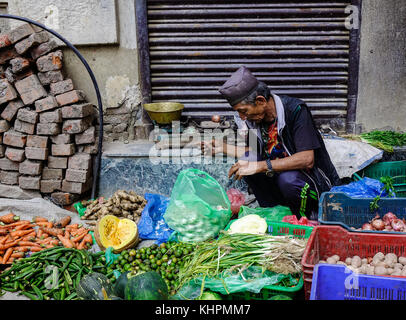 Nepal fresh vegetables on street market Stock Photo: 134748928 - Alamy