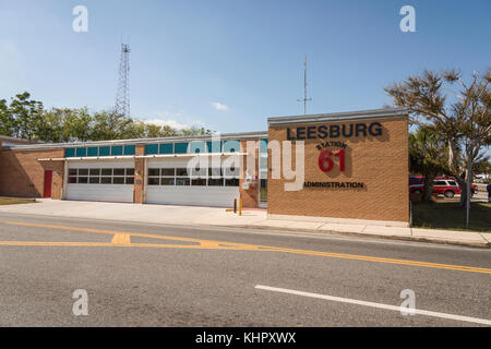 Leesburg Fire Department Station 61 Stock Photo - Alamy