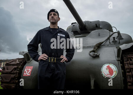 Lieutenant Colonel Simon Ridgway, Commanding Officer of The Royal Tank ...