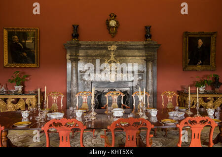 Russborough house, palladian mansion, in Blessington, County Wicklow ...