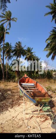Old abandoned wooden ship in Virpazar Stock Photo - Alamy