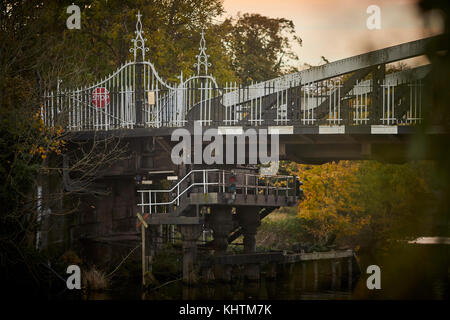 The Town Bridge over the River Weaver at Northwich Cheshire Stock Photo ...