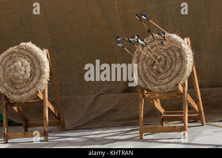 traditional archery targets for bow and arrow shooting competitions ...