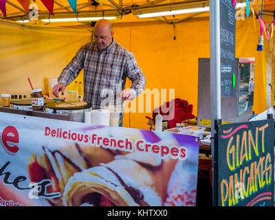 market stall selling pancakes and crepes at Efteling Theme park ...