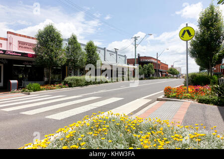 The main street of tenterfield, new south wales, australia Stock Photo ...