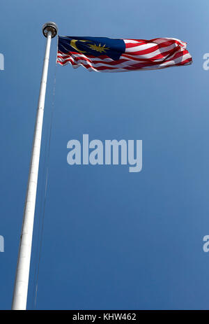 malaysia flag pole at dataran merdeka independence square kuala lumpur ...