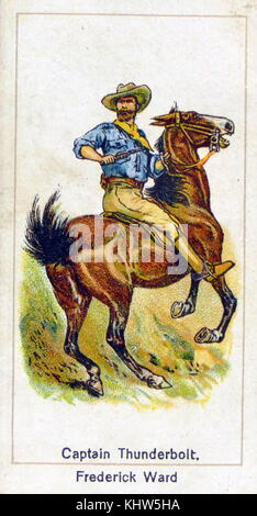 FREDERICK WARD (1835-1870) Australian bushranger known as Captain ...